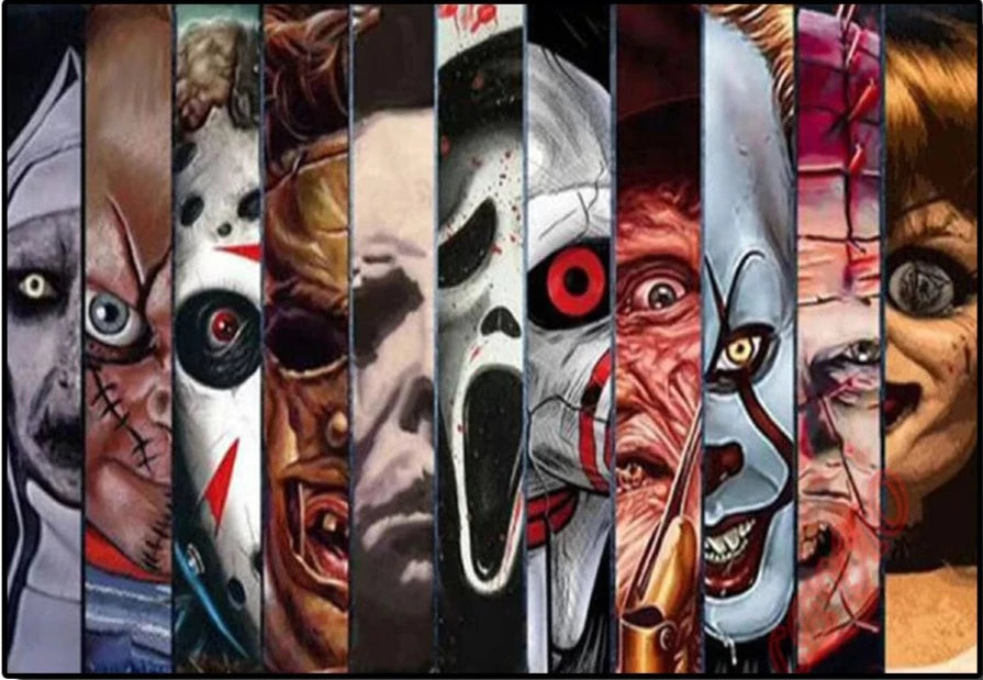 Horror Movie Collage - Diamond Painting Kit – Stiylo